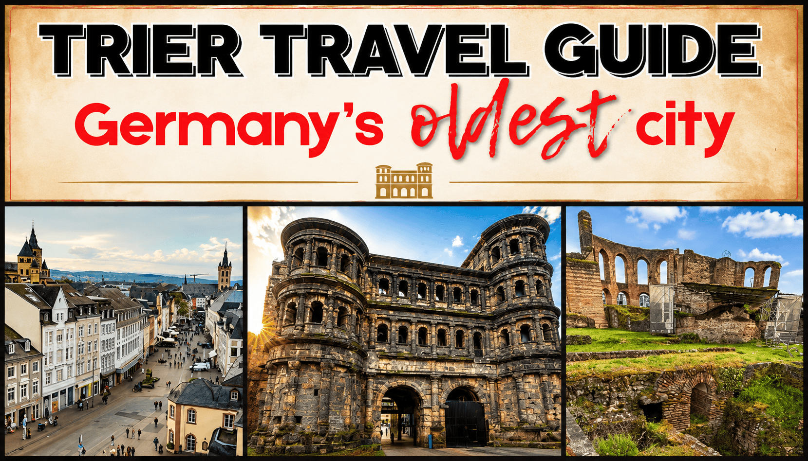 Trier Germany Travel Guide: What to See in a Few Hours